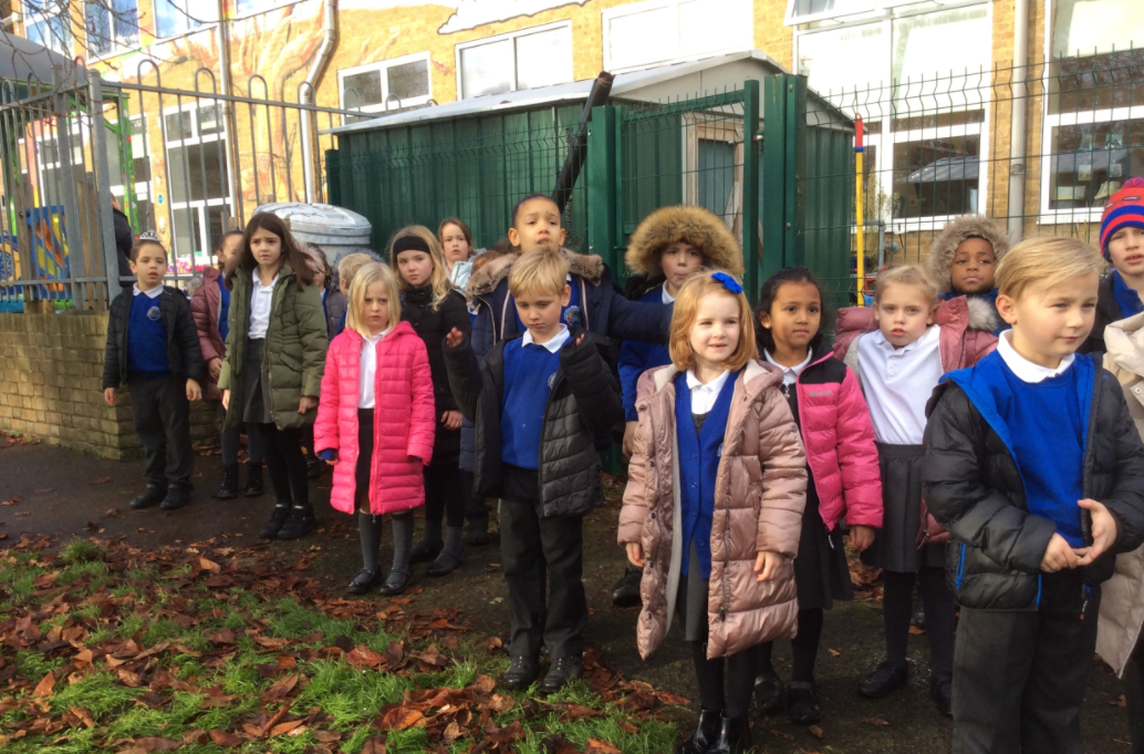 Outdoor learning gallery - Midfield Primary School